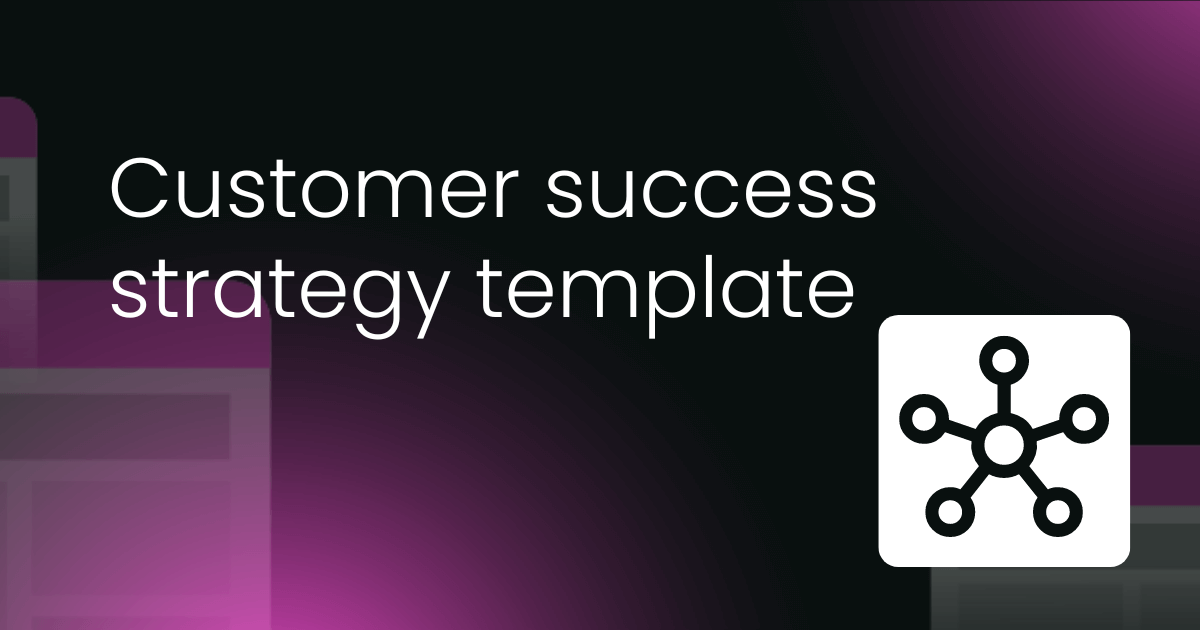 Customer success strategy | Free PDF template