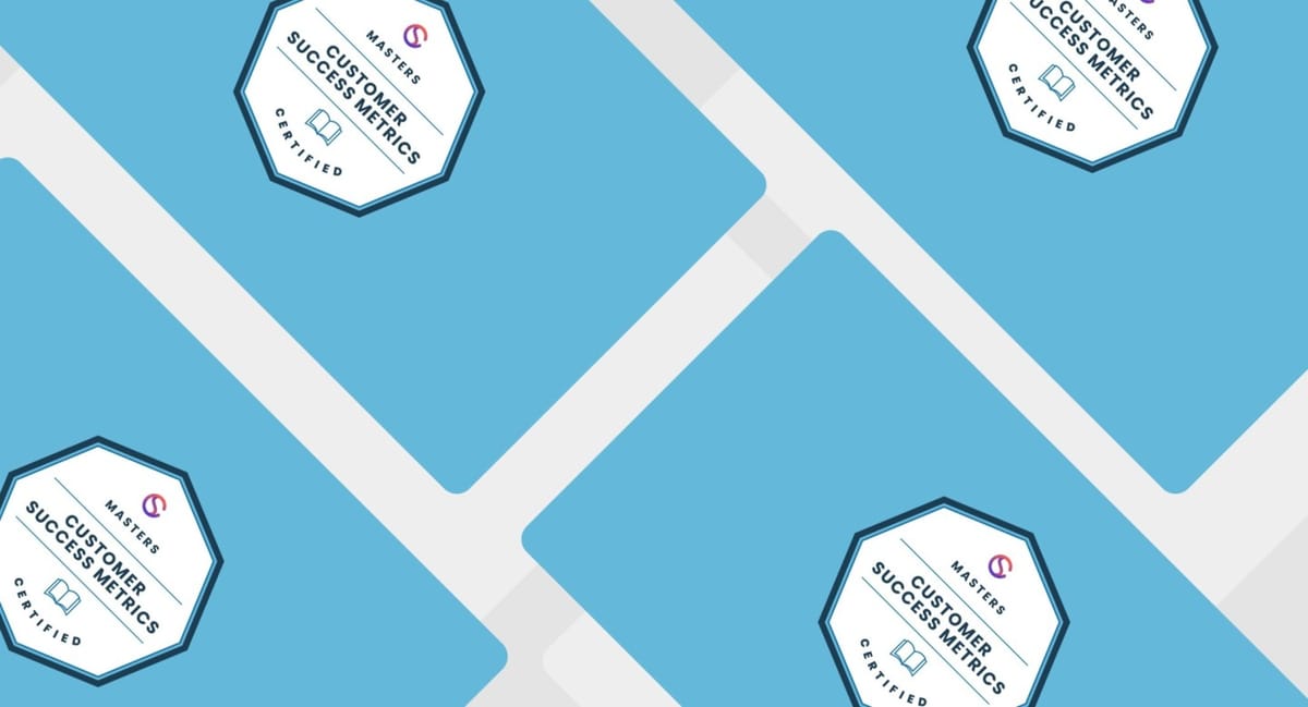 Understand customer behavior with CS Metrics certified