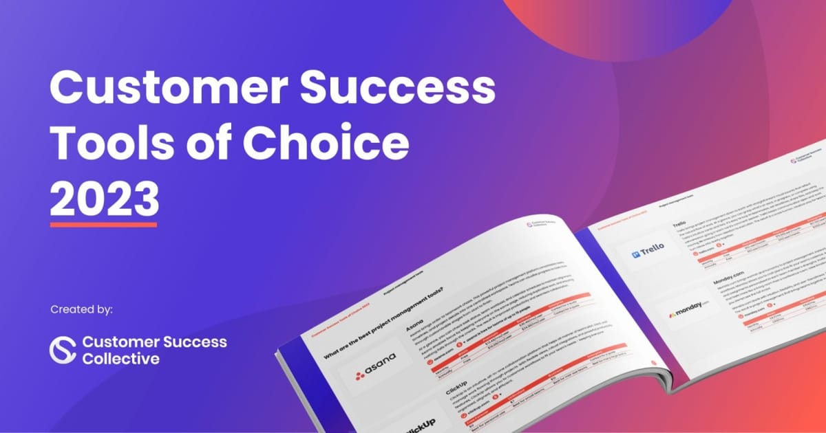 Customer Success Tools of Choice 2023