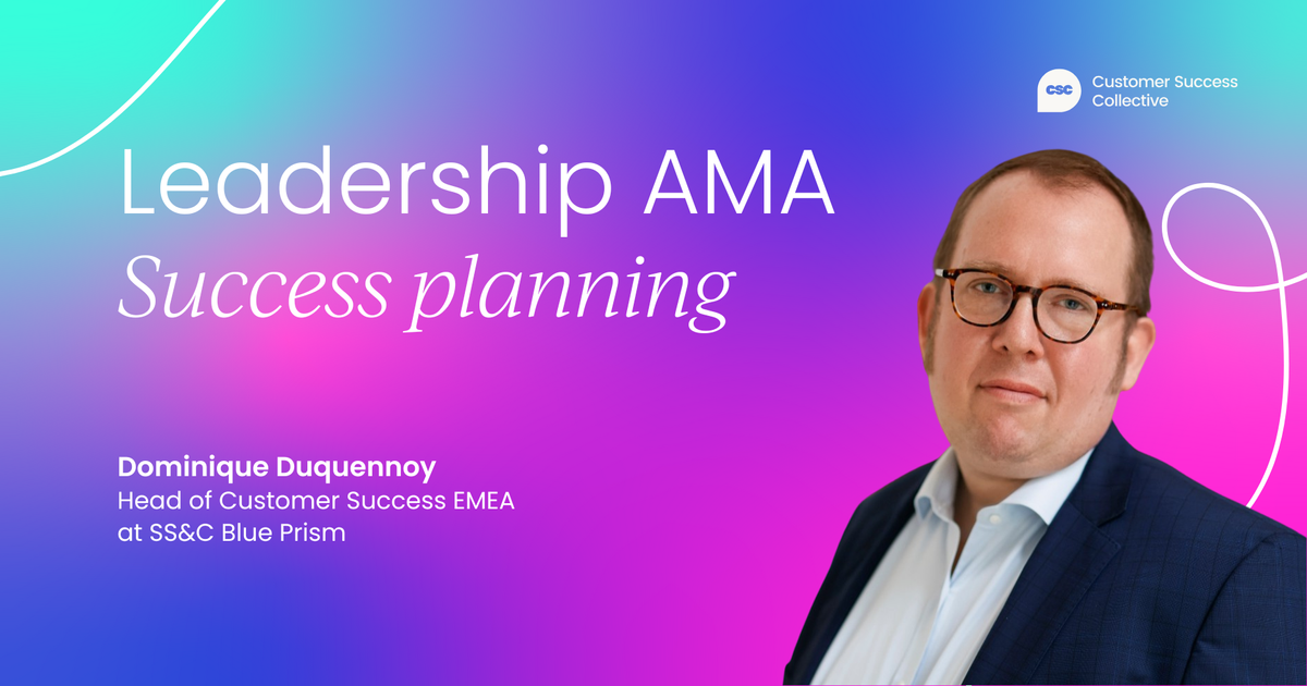 Success planning AMA